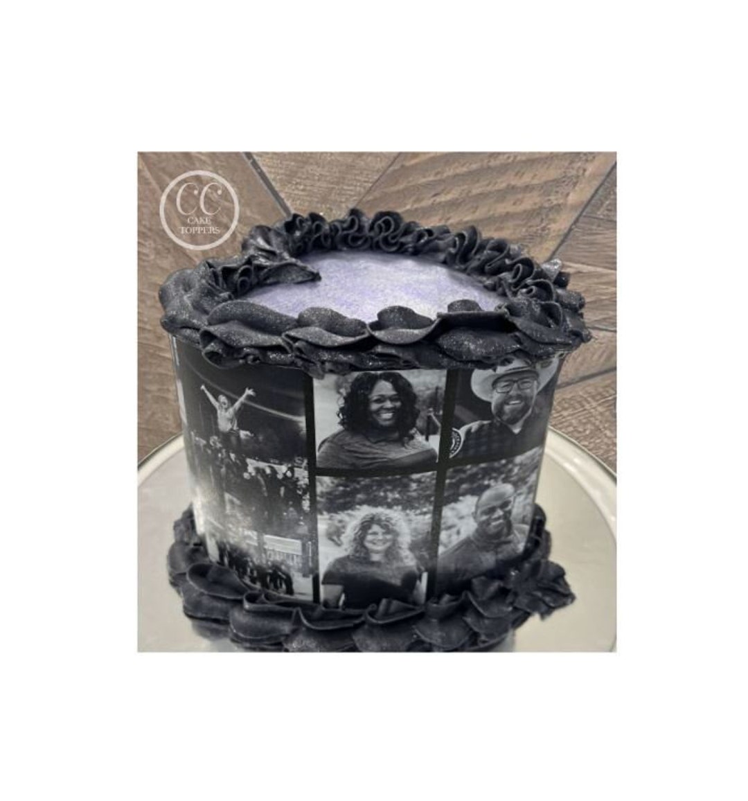 Picture Collage Cake Wrap Edible Image Frosting Strip - Etsy