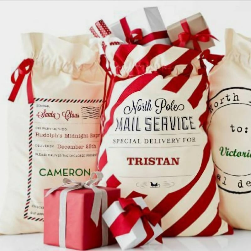 Personalized Santa Sack - Etsy