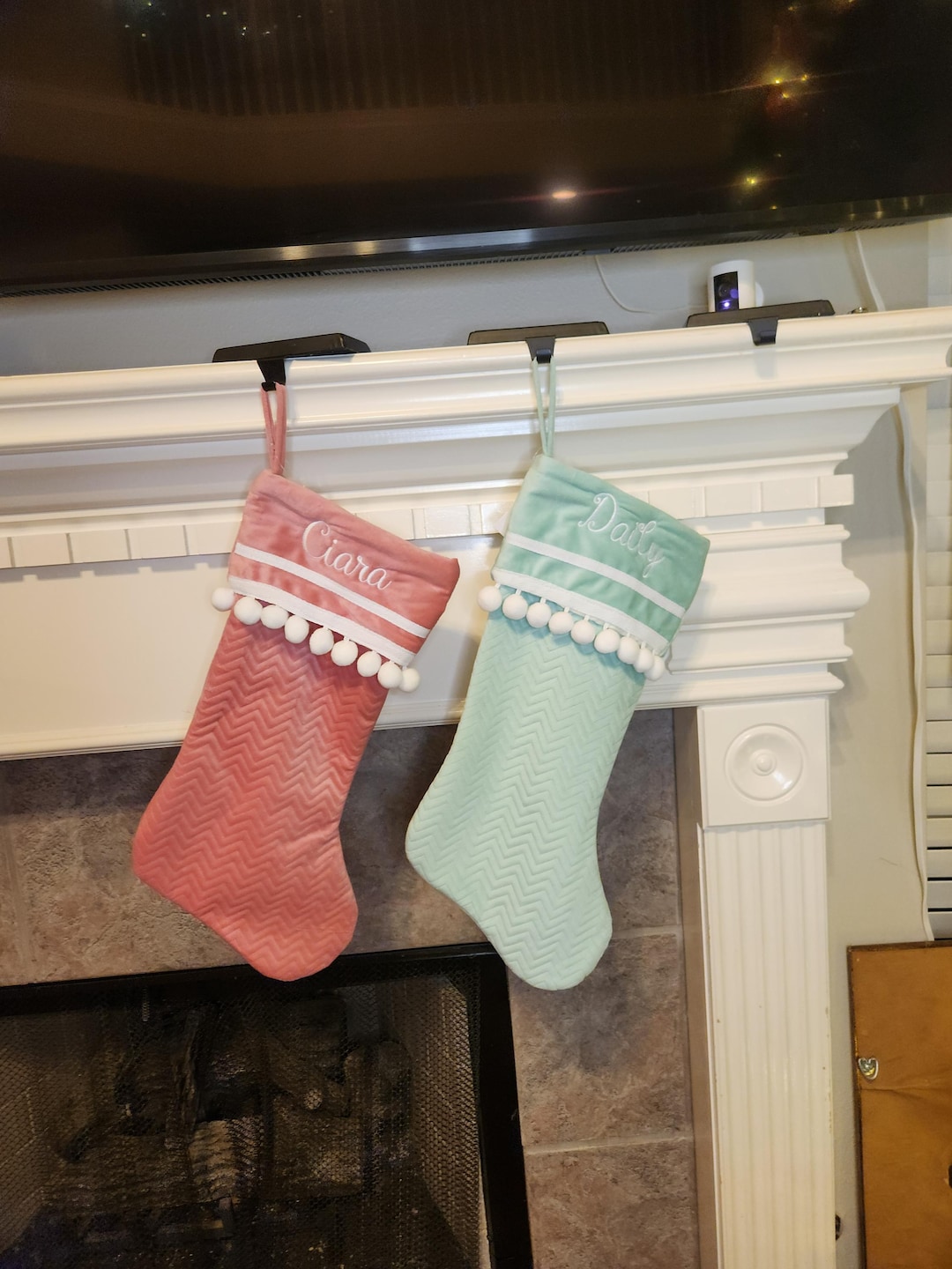 Velvet Stocking, Candyland, Gingerbread Decor Stockings. Pink, Purple ...