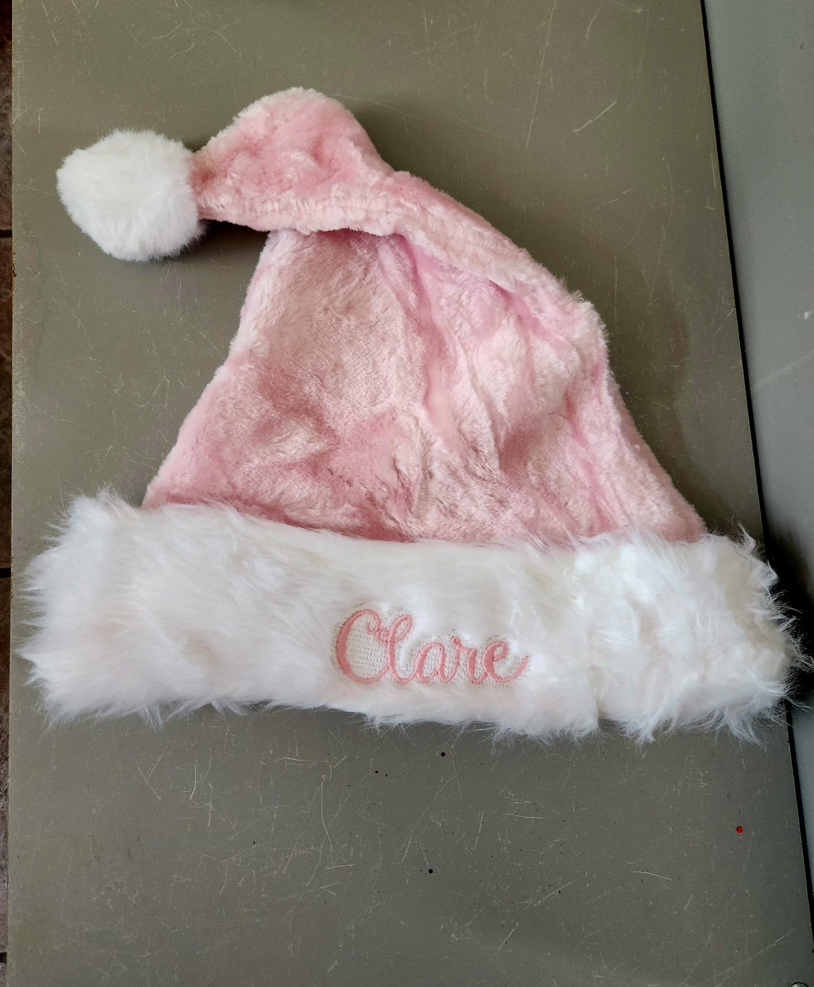 Personalized Santa Hats, Embroidered Santa Hats, Gift for Kids, Gift ...