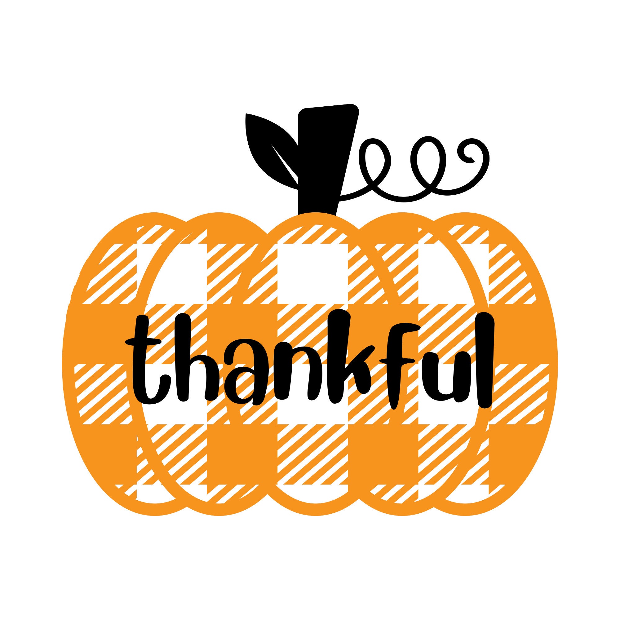 Thankful Pumpkin Svg/thanksgiving SVG - Etsy