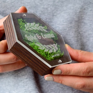 USB Box & Custom Box With Crystal USB Case With Flash Drive | Etsy