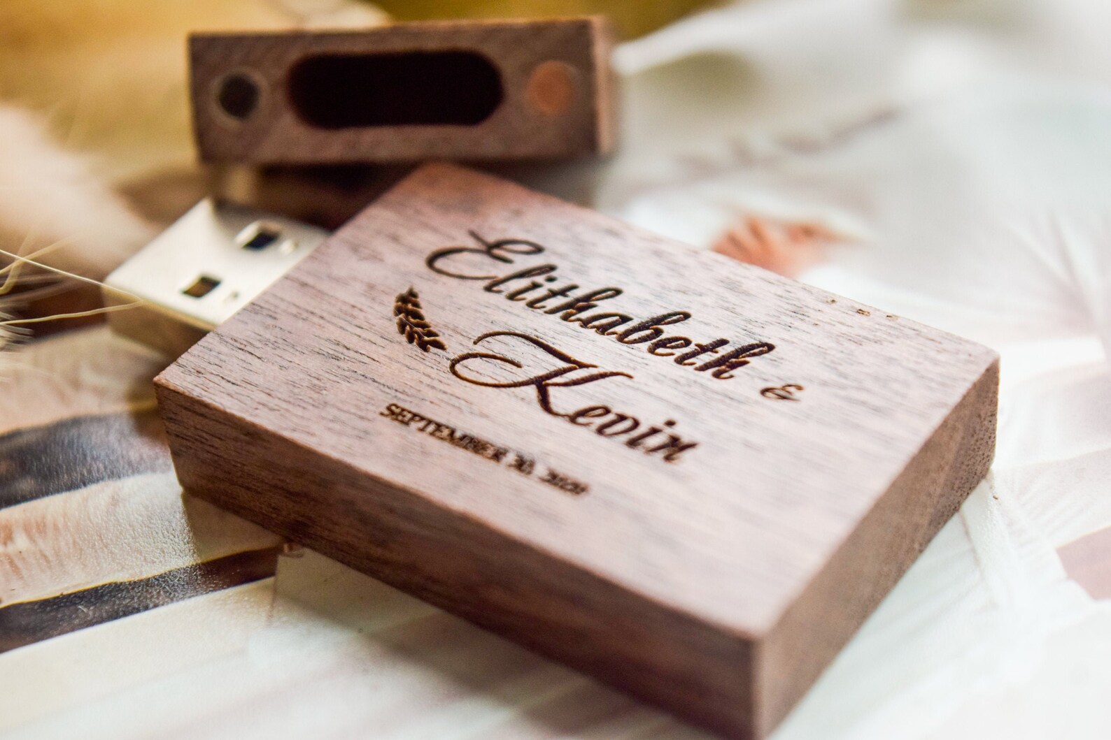 Wooden USB Flash Drive Wooden Flash Drive Usb Stick Custom - Etsy