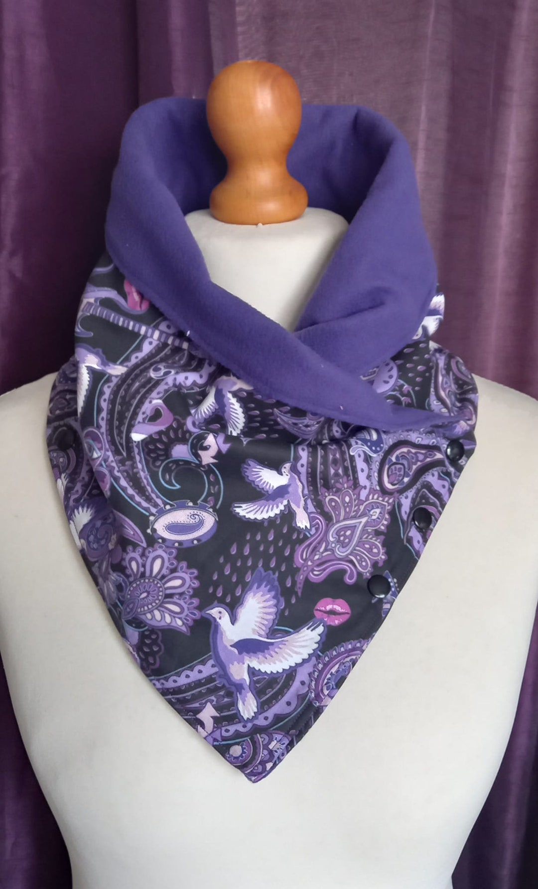 Neck Warmer the Purple One - Etsy