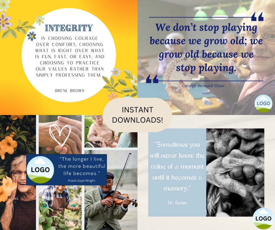 20 Home Care Quote Facebook Posts Package #1 - FREE When You Join Our ...