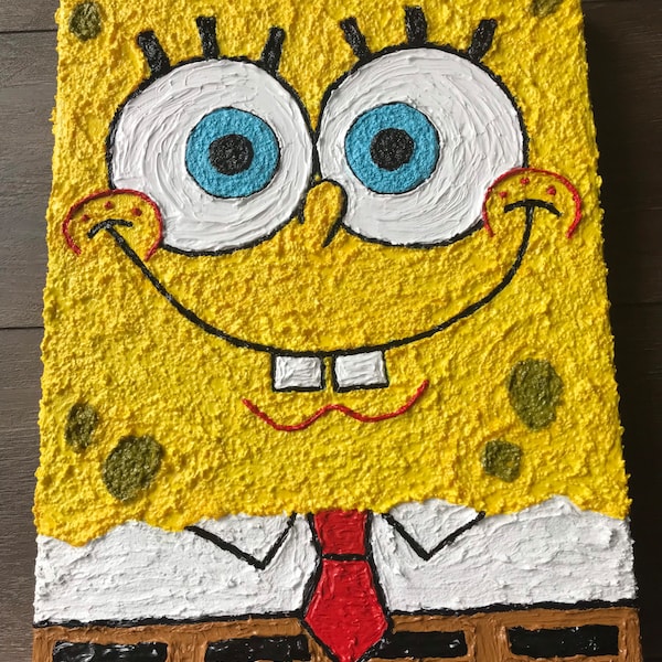 Spongebob Original Art - Etsy