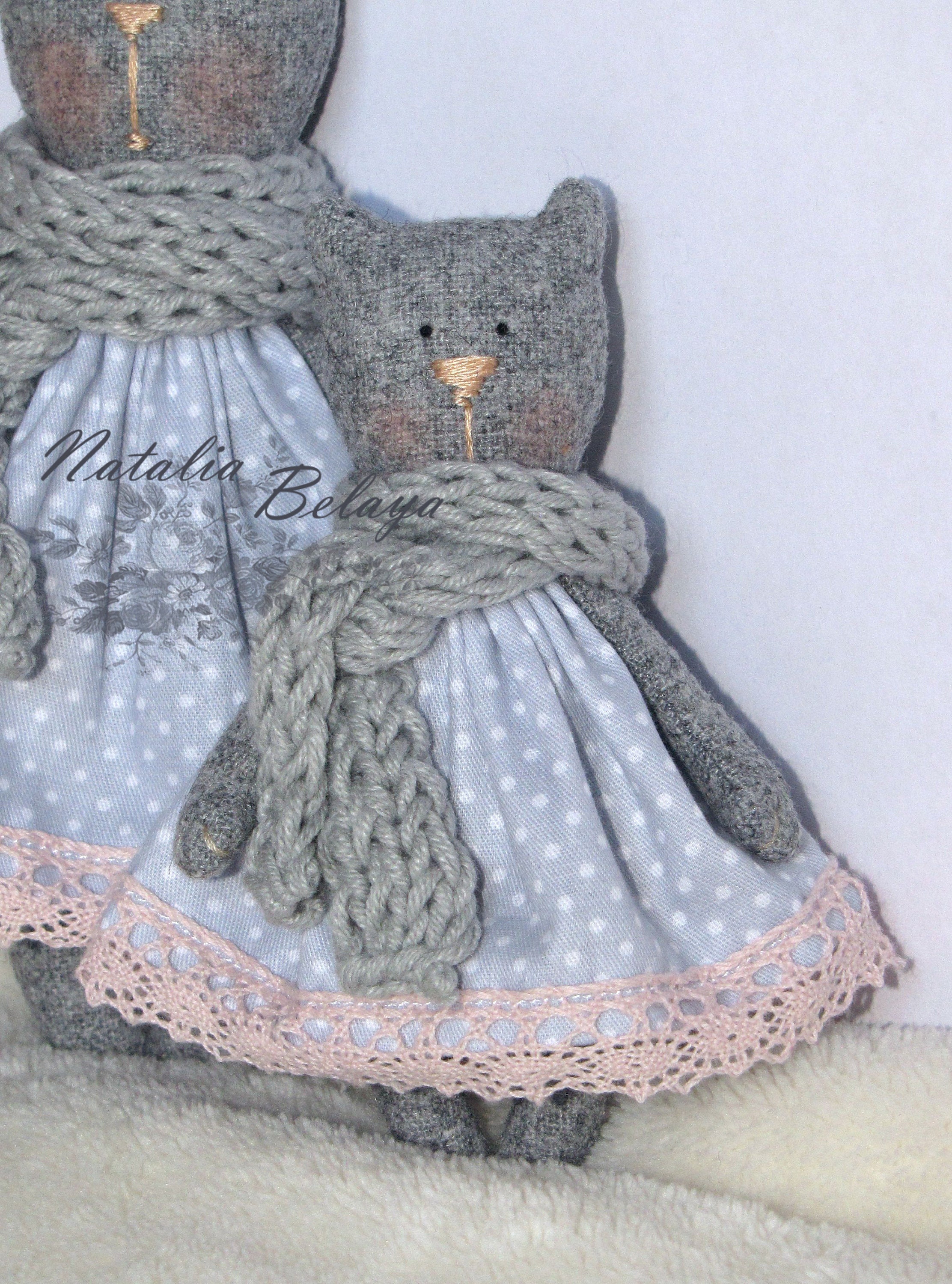 Sewing PDF Pattern, Cat Dolls Sewing Pattern, Stuffed Animal Pattern ...
