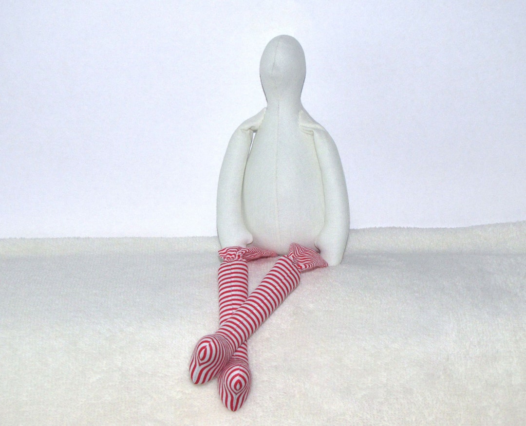 Blank Tilda Santa Doll Body, Pre-sewn Tilda Christmas Doll Preform ...