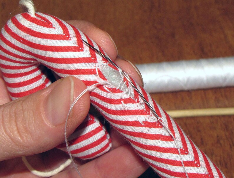 PDF Sewing Pattern, Christmas Candy Cane Pattern, Stuffed Ornaments ...