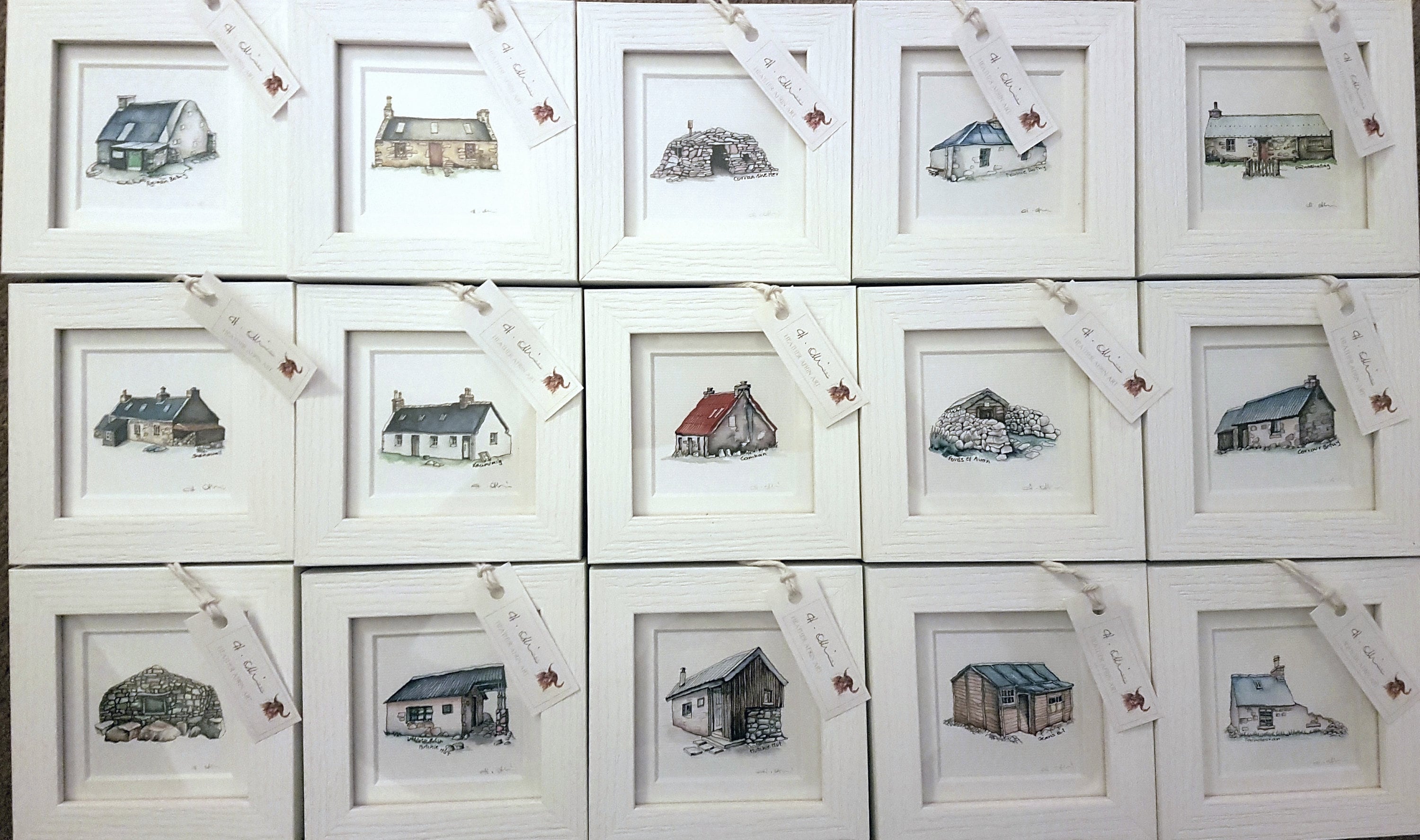 Curran Shelter Framed Bothy Print Scottish Bothies Framed - Etsy UK