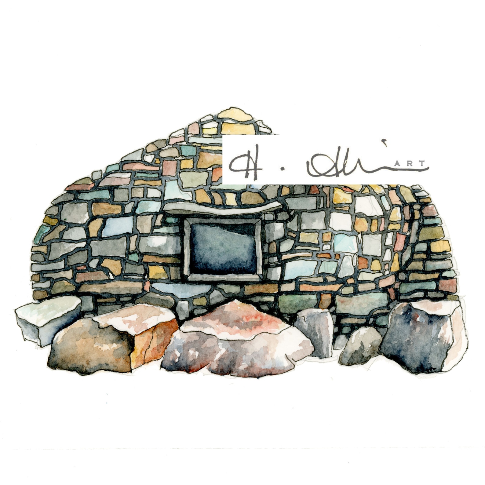 Framed Bothy Print, Mangersta Bothy, Isle of Lewis Art - Etsy