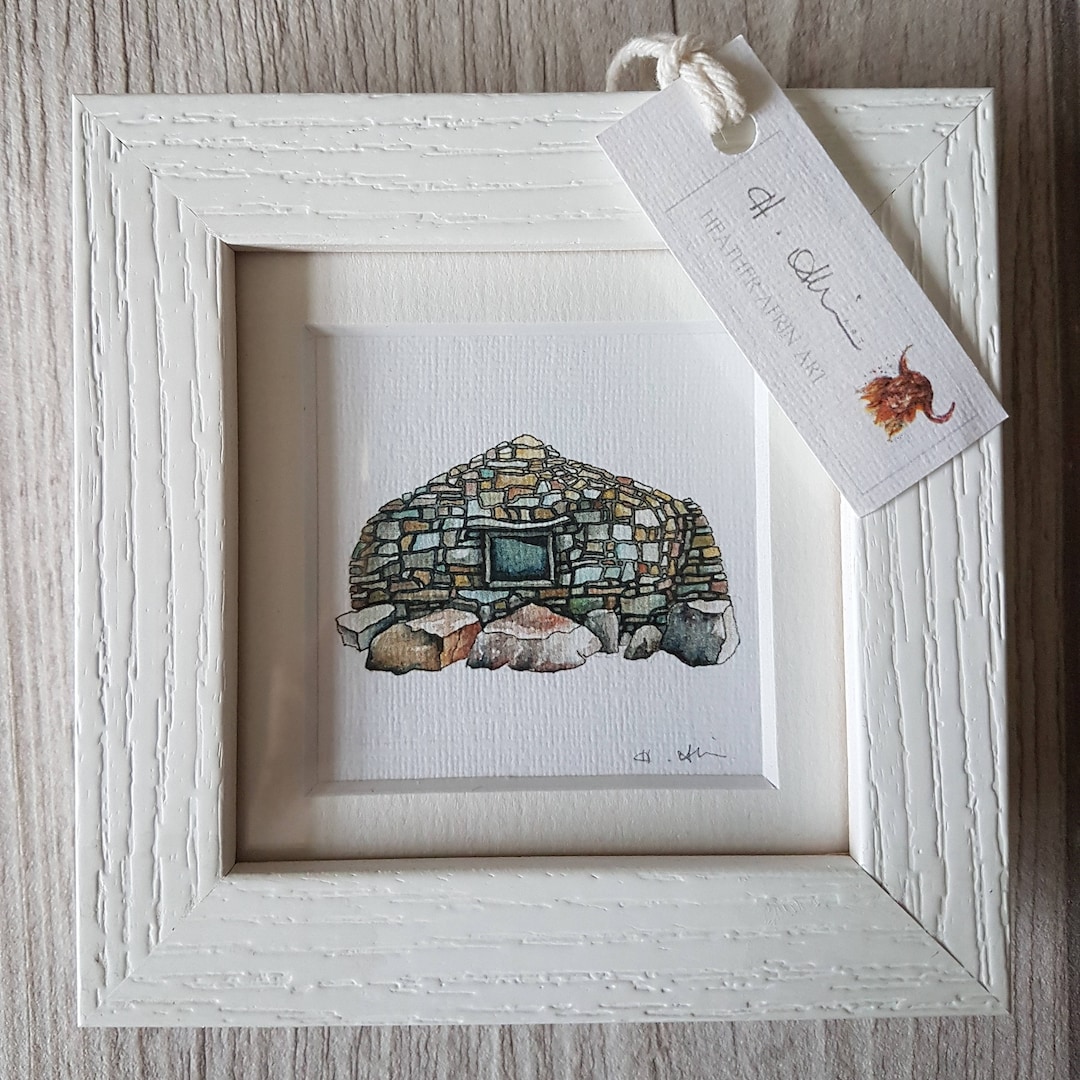 Buy Framed Bothy Print, Mangersta Bothy, Isle of Lewis Art Online in ...