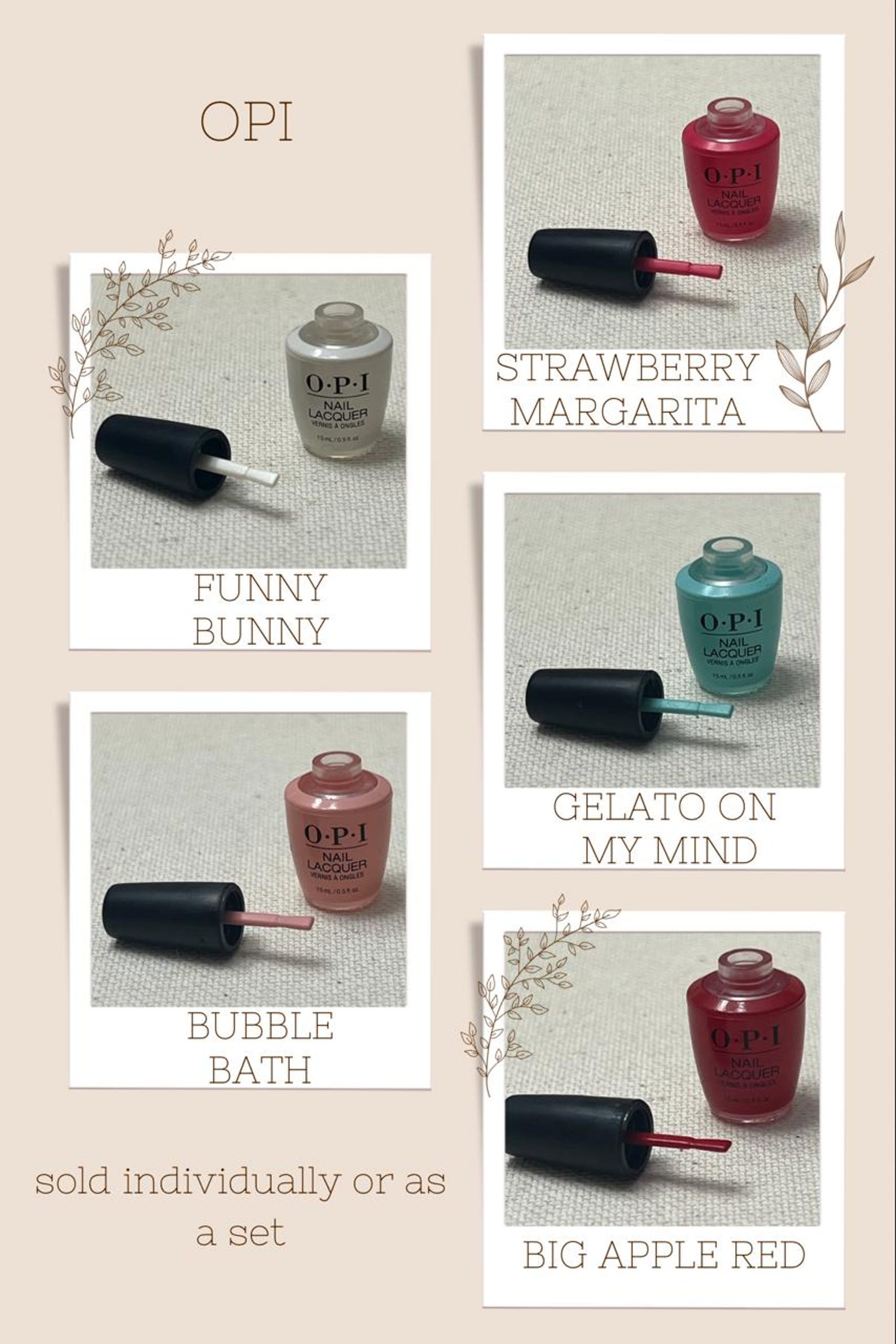 Ulta Mini Brands Series One- You Choose | Drybar | Tarte | ELF | OPI ...