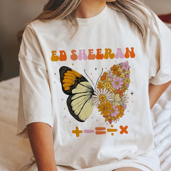 Ed Sheeran Butterfly Shirt - Etsy