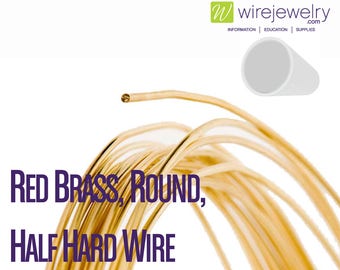 Brass Jewelry Wire Half-hard Thickness 30 8GA 0.25 3.0 - Etsy