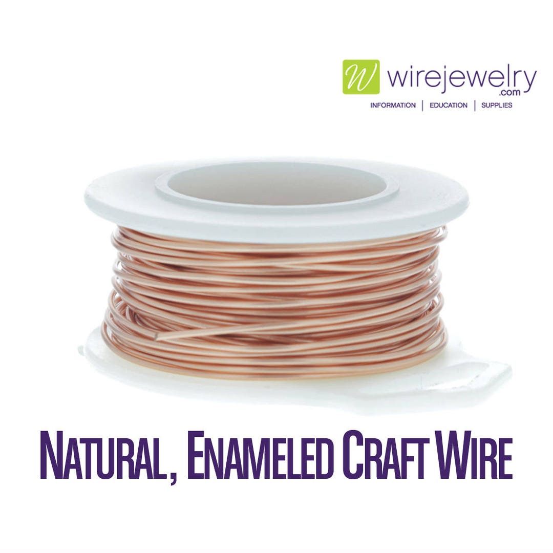 Clear Enameled Copper Craft Wire Round Various Gauges and - Etsy