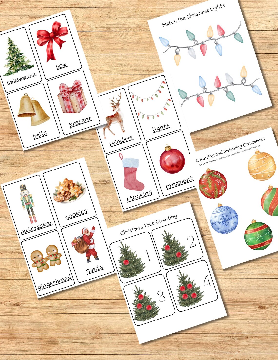 Christmas Toddler Learning Plan: Homeschool Curriculum (PDF) - Etsy