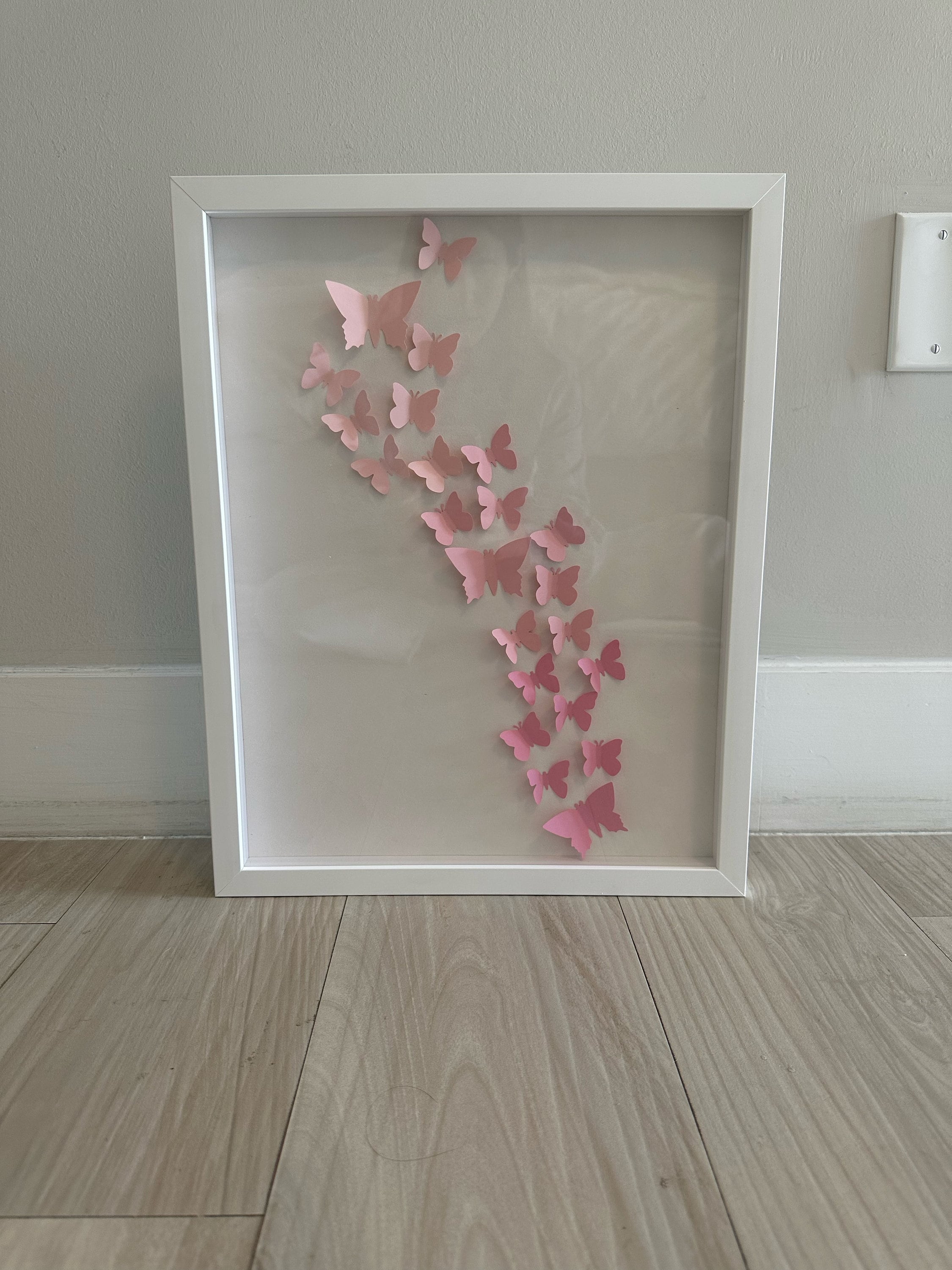 Butterfly Art Shadow Box - Etsy