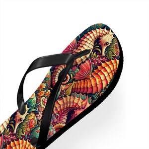 Mermaid: Flip Flops (siren & Sea Dragon) - Etsy