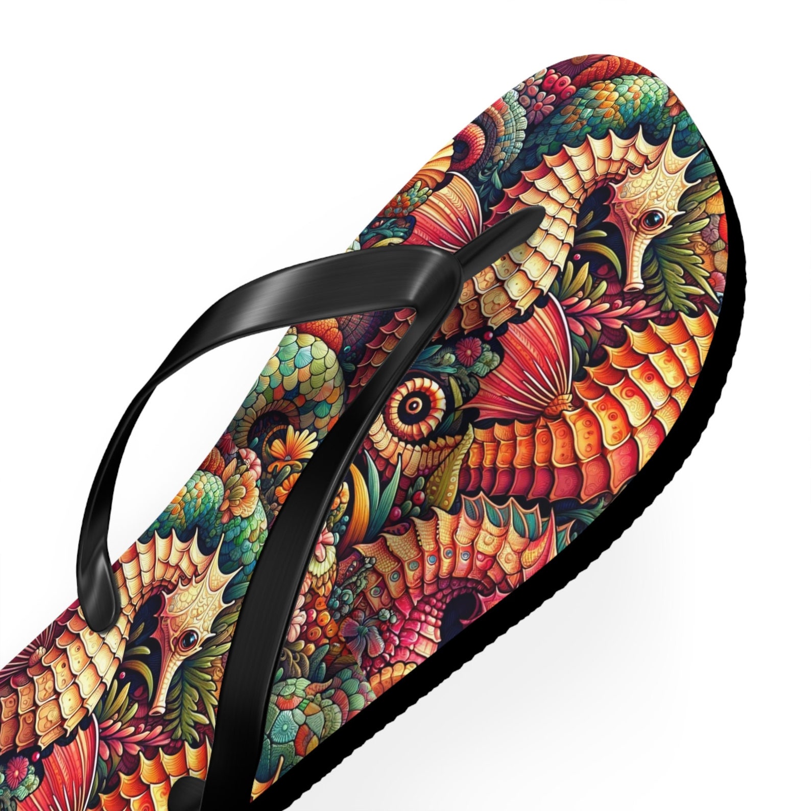 Mermaid: Flip Flops (siren & Sea Dragon) - Etsy