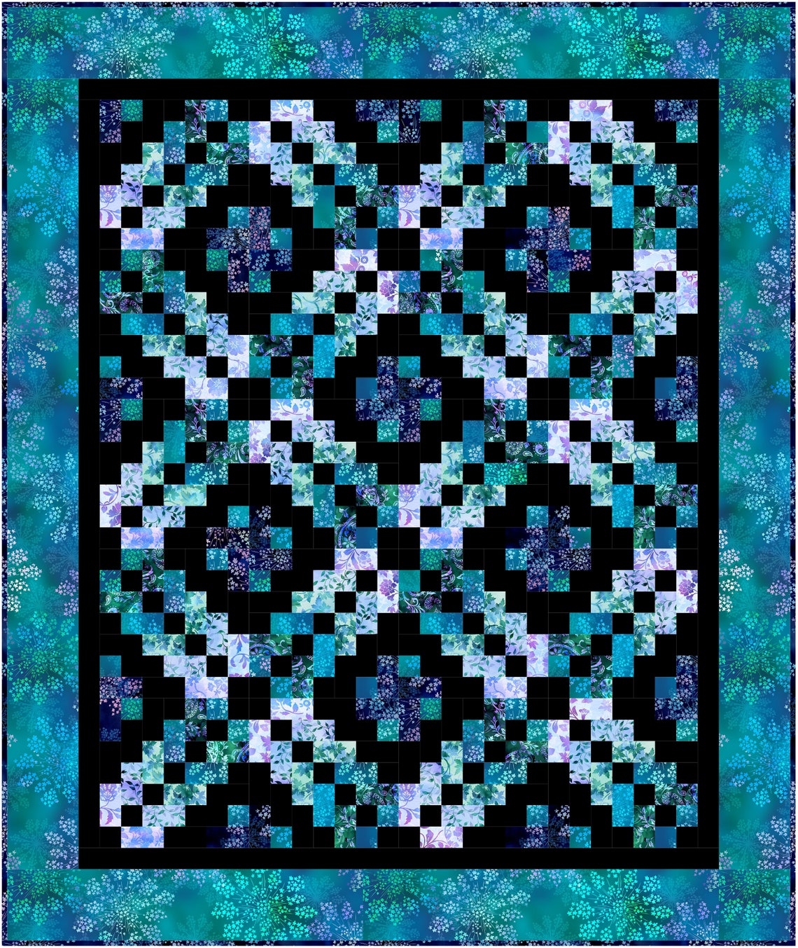 Colorweave Quilt Pattern for Quilts in 4 Sizes: Throw Twin | Etsy