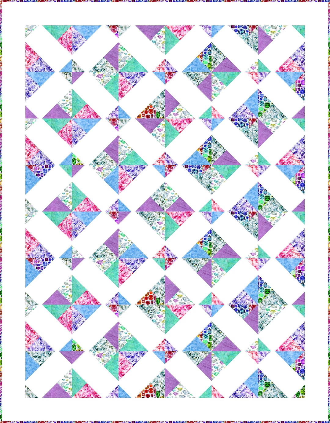 Crystal Charm Quilt Pattern - Etsy