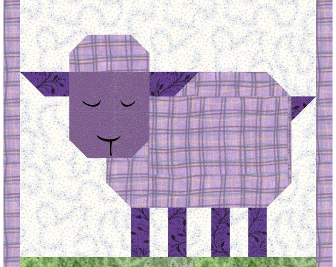 Quilt Pattern Baa Baa Baby Sheep by Stacy Iest Hsu - Etsy