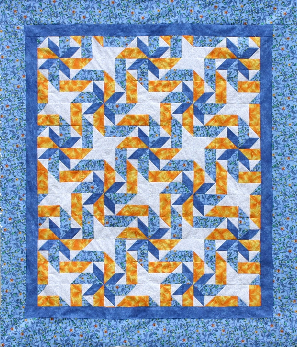 Gift Wrapped - Pieced Quilt Pattern in 3 Sizes Plus Table Runner ...