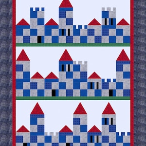 Q118 Patch Castle Quilt Pattern - Etsy