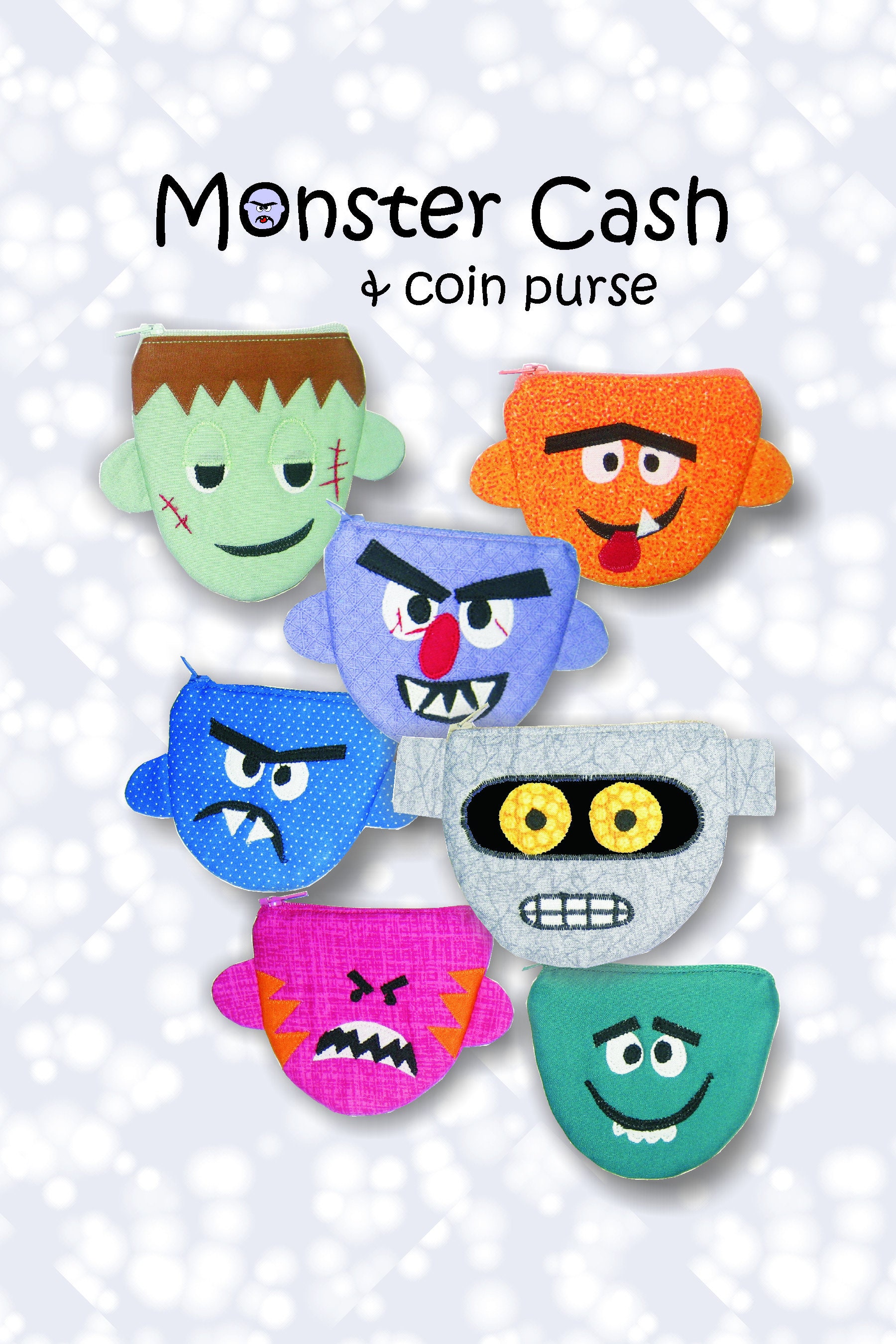 Monster Cash & Coin Purse Pattern - Etsy