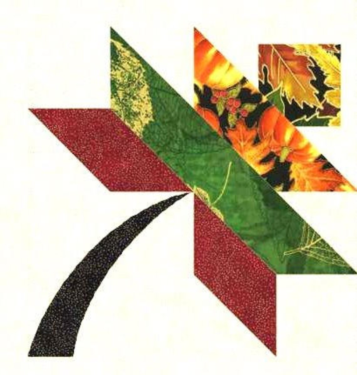 Falling Into Autumn Quilt Pattern (throw, Table Runner Placemats ...