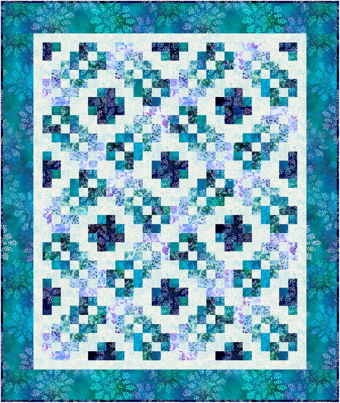 Colorweave Quilt Pattern for Quilts in 4 Sizes: Throw Twin | Etsy