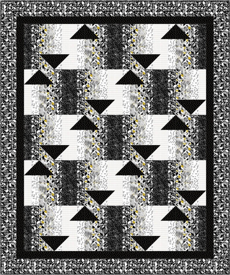 Q197 Directions Quilt Pattern in 2 Sizes - Etsy