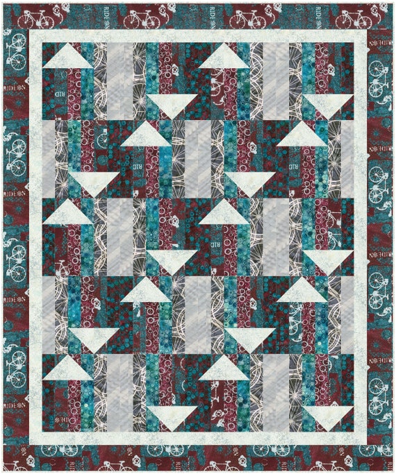 Q197 Directions Quilt Pattern in 2 Sizes - Etsy