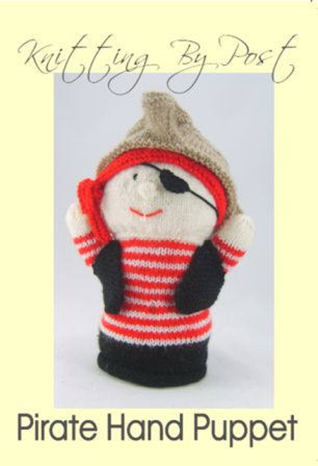 Pirate Hand Puppet Knitting Pattern Pirate Knitting Pattern - Etsy