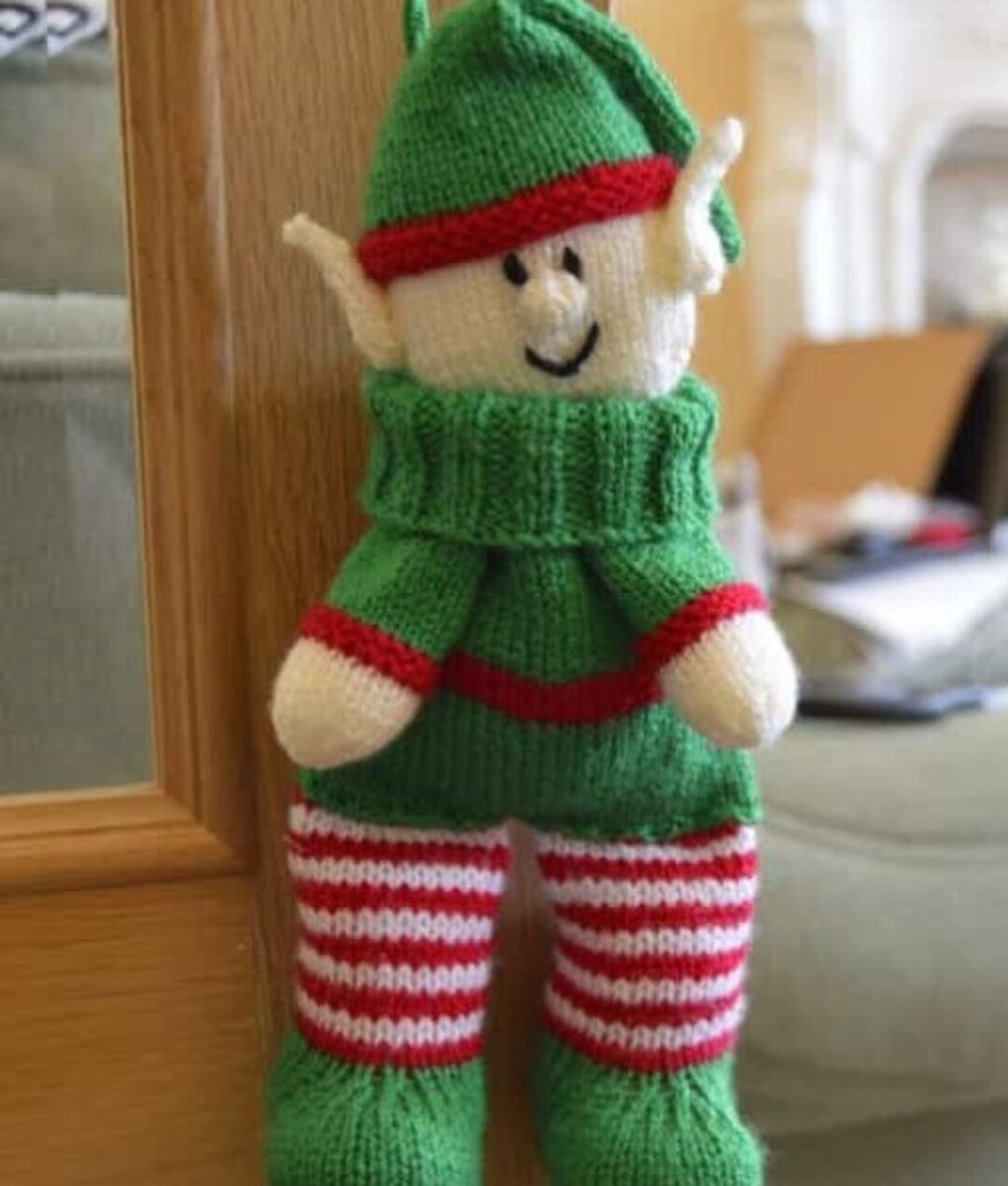 Elf Backpack Knitting Pattern, Christmas Knitted Bag - Etsy