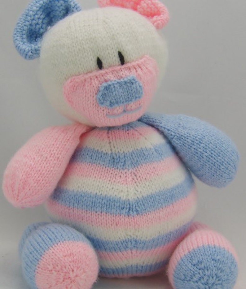 Nursery Bear Door Stop Knitting Pattern, Bear Door Stop Knit Pattern ...
