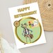 Frog Retirement Card, Leaving Card, You're Retiring Card, Happy ...