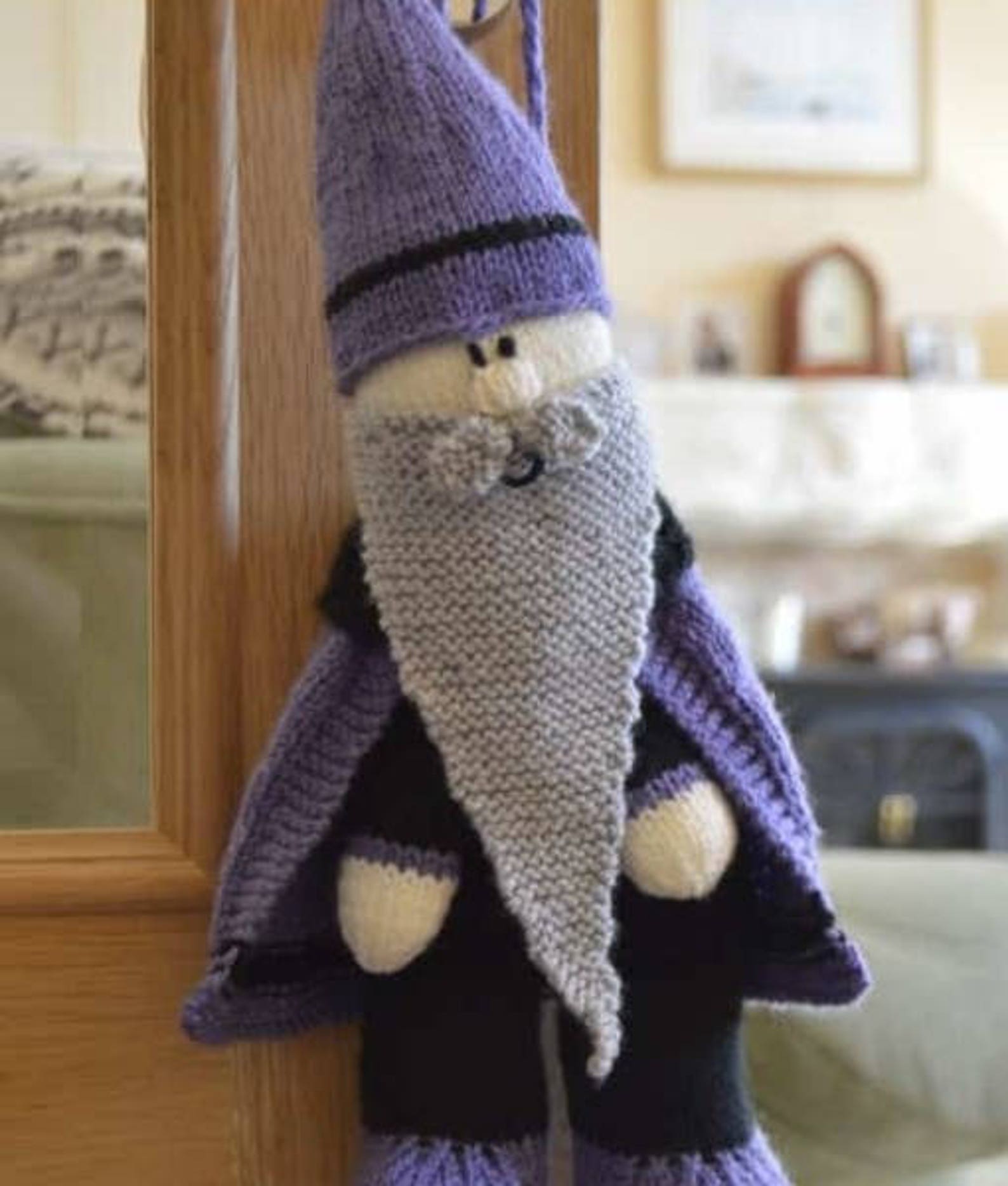 Wizard Baggles Bag Knitting Pattern, Wizard Backpack Knitting Pattern ...