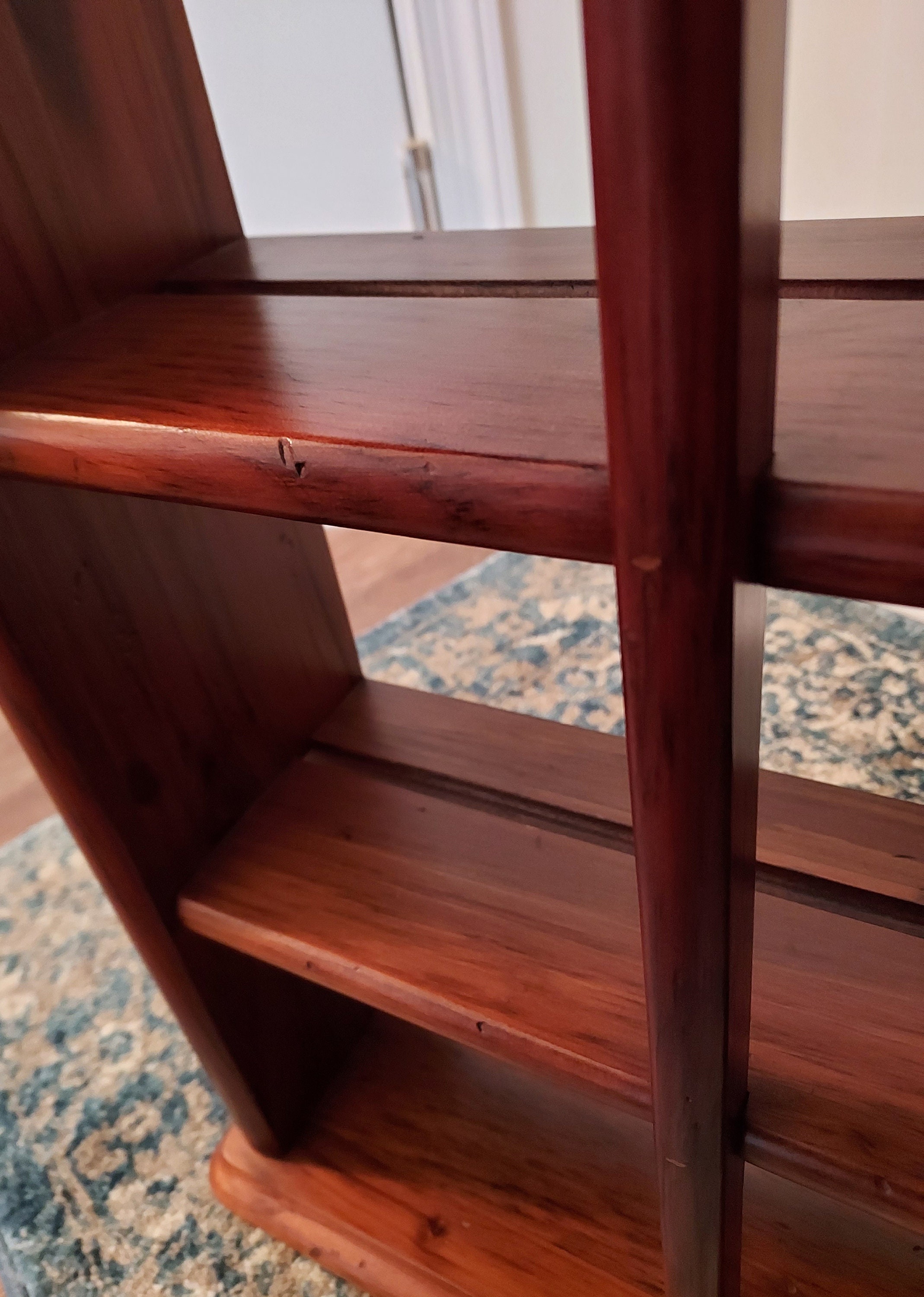 Vintage Ethan Allen Arched Design Wall Shelf 24 - Etsy