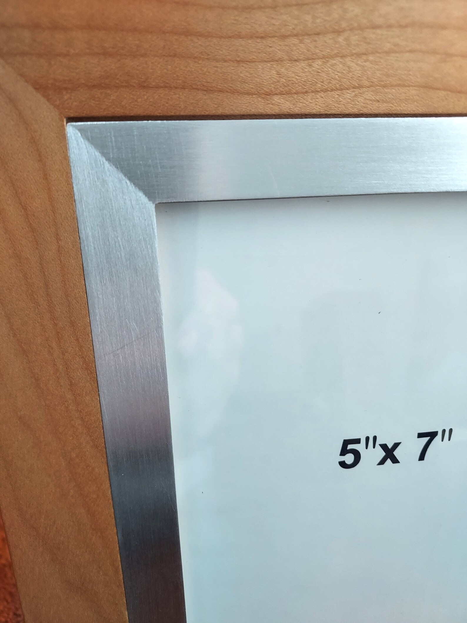 5x7 Dansk Wood/metal Frame - Etsy