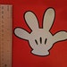 Mickey Hand Die Cuts (6) - Etsy