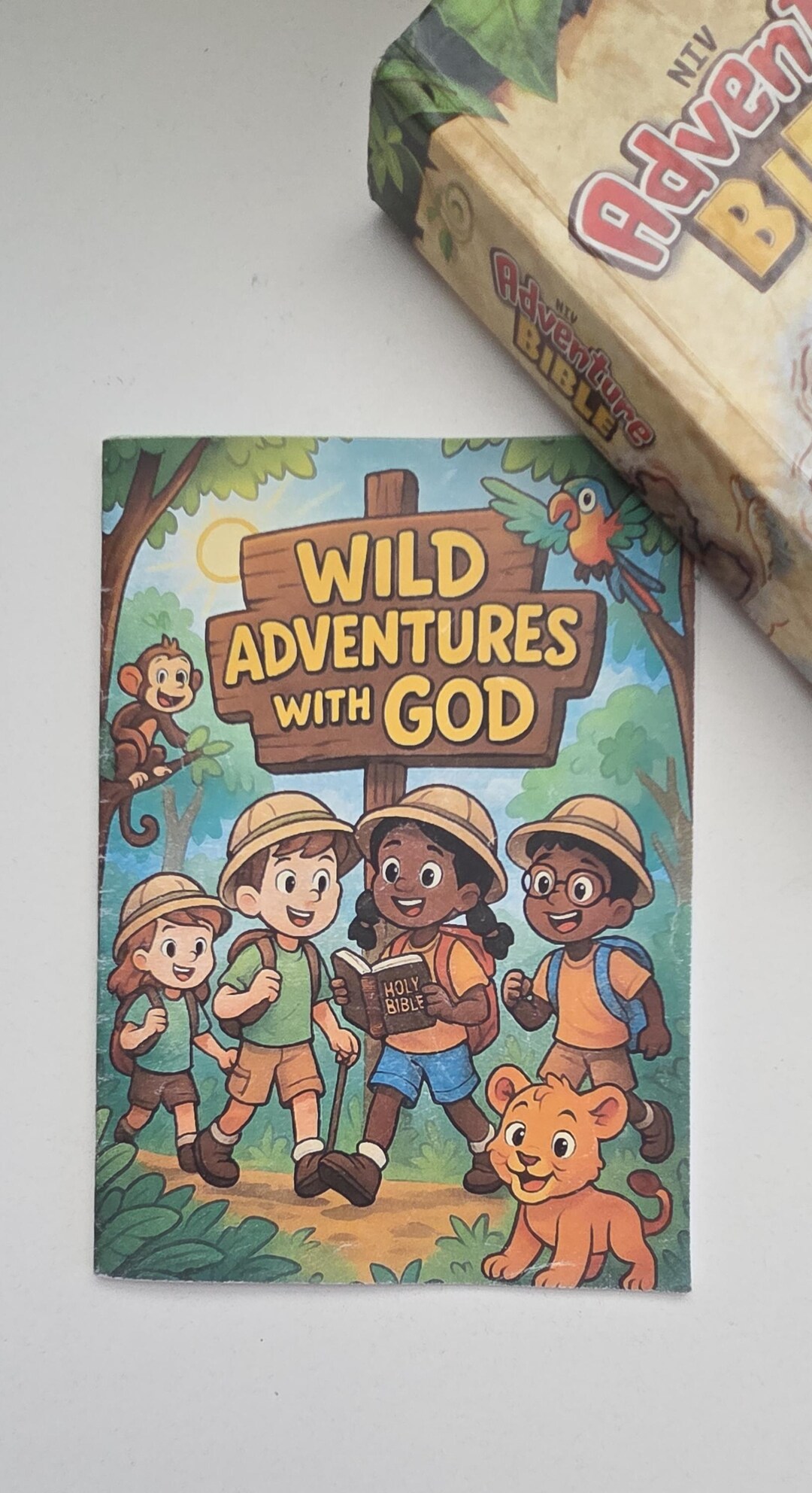 Kids Bible Study: Wild Adventures With God - Printable Devotional (PDF ...