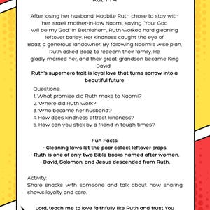 31-day Kids Bible Study – SUPER HEROES of the BIBLE | Printable ...