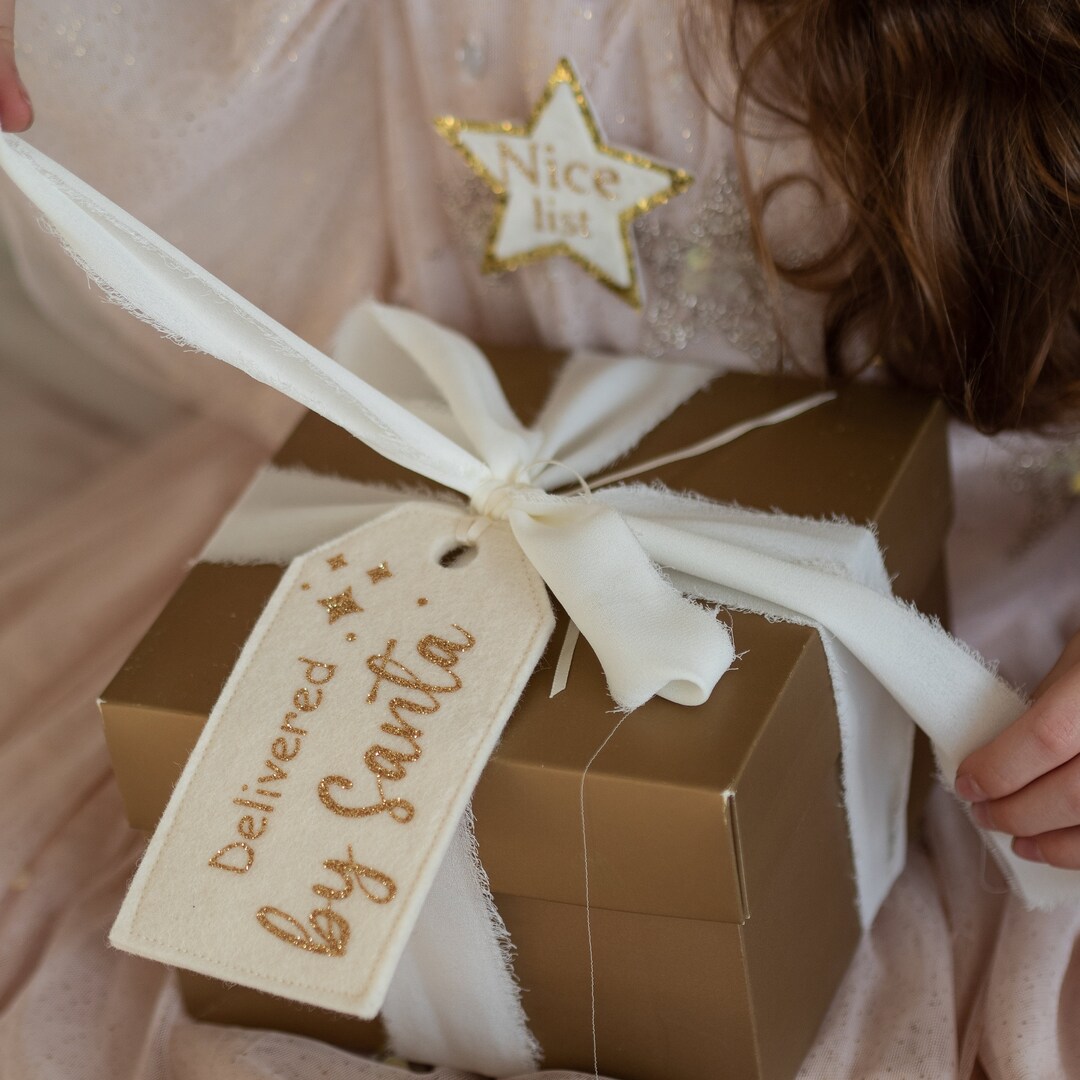 Felt Name Tagreusable Present Tagfelt Personalised Gift Tag - Etsy Canada