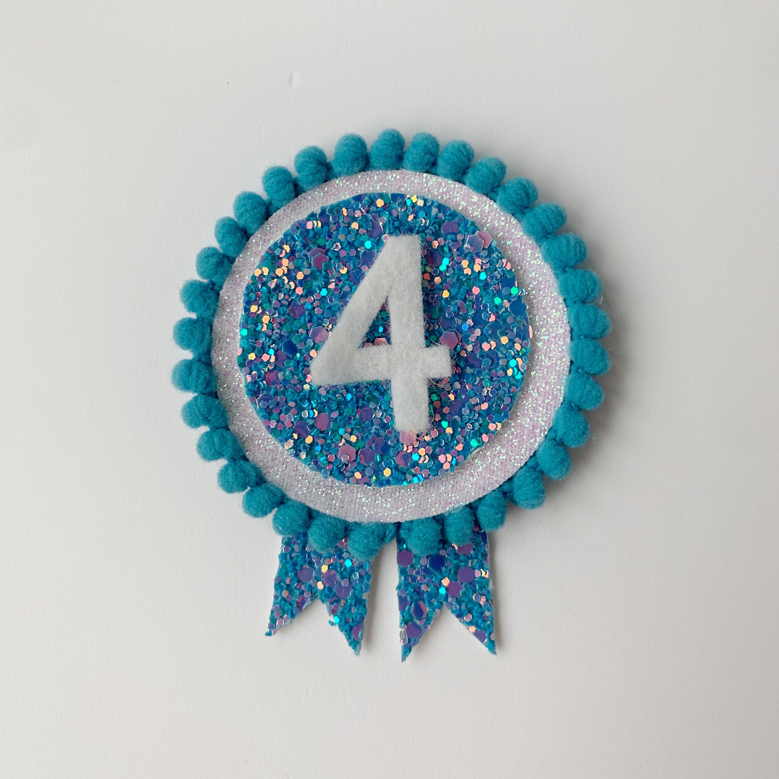 Birthday Badge, Number Badge, Personalised Badge - Etsy