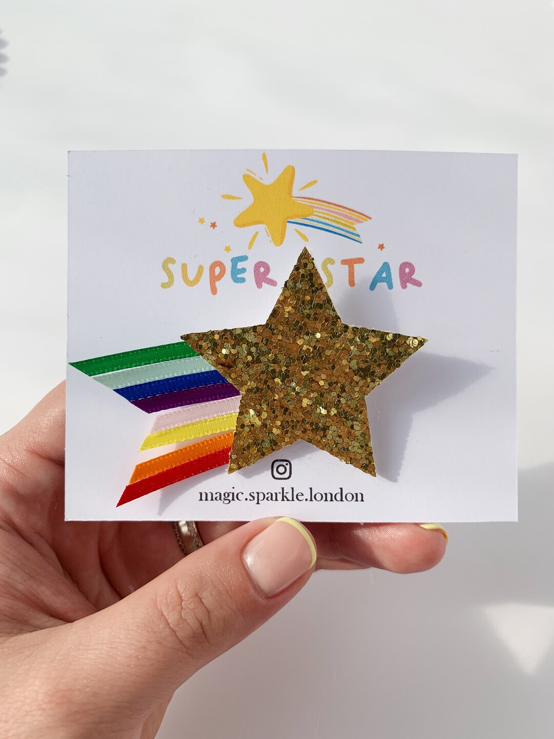 Super Star Badge, Graduation School Nursery Badge - Etsy UK