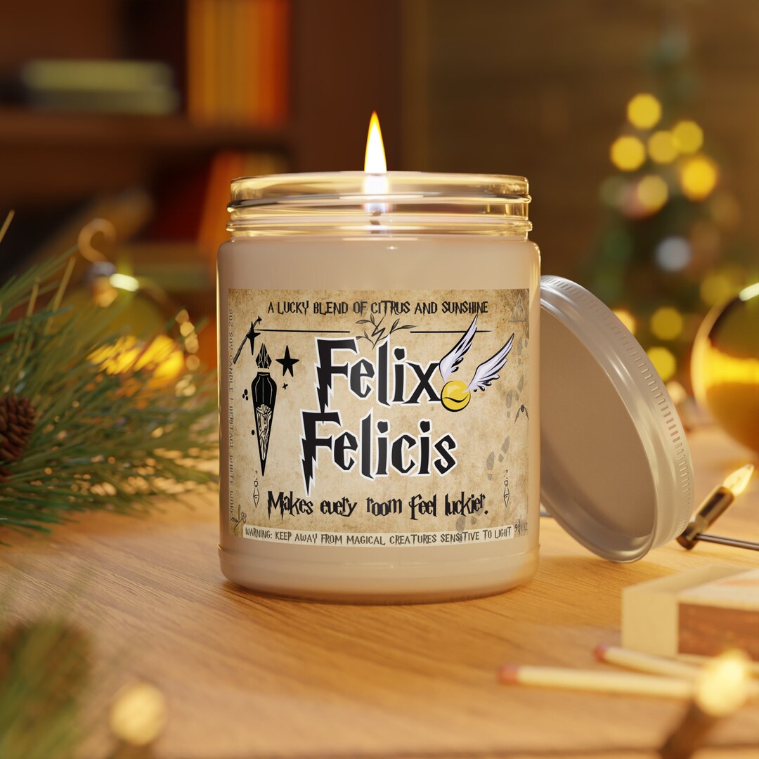 Felix Felicis Harry Potter Inspired Scented Candle Lucky Citrus ...