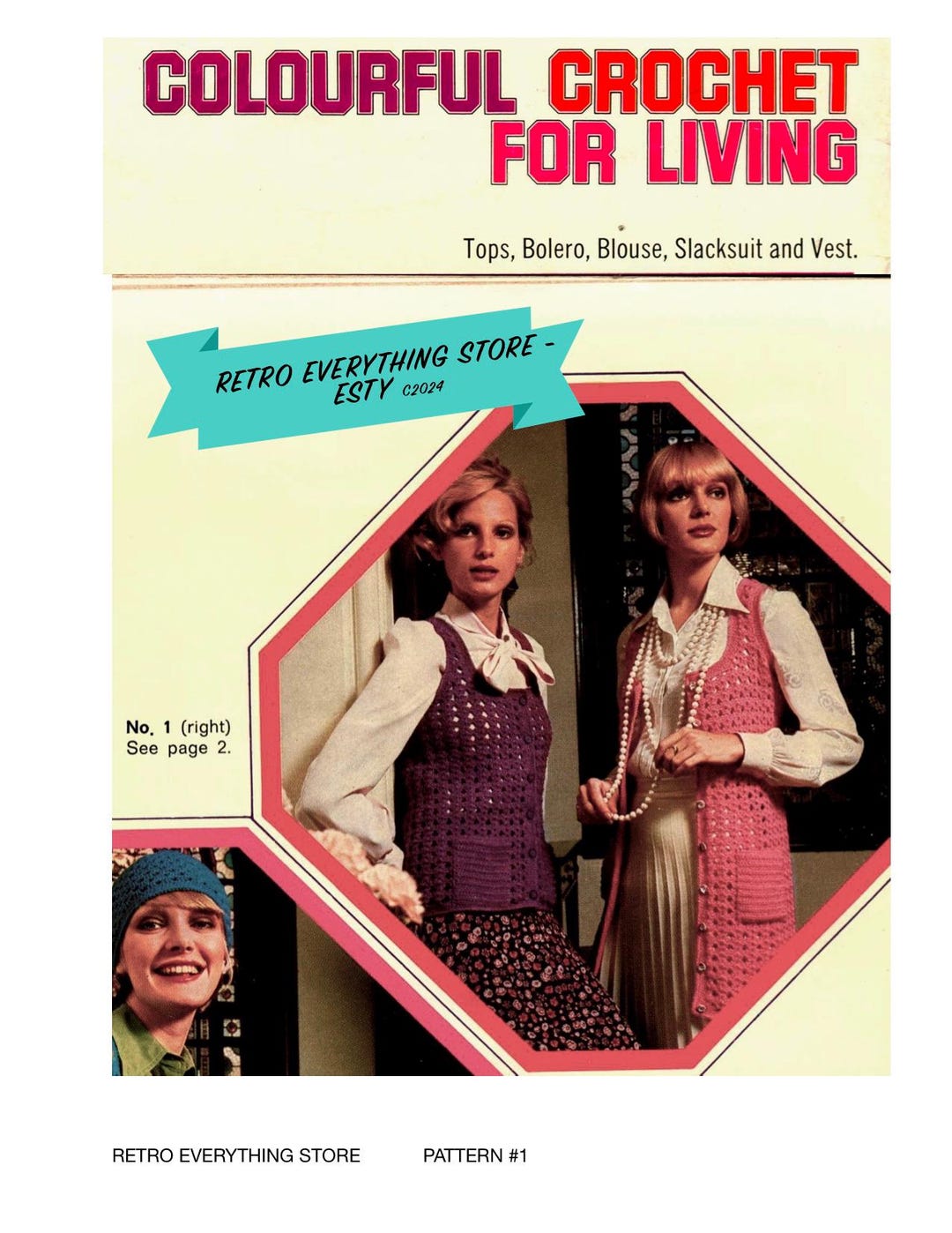 Australian Crochet 2 VINTAGE PATTERNS - Etsy Canada