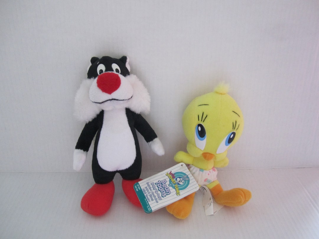 Tweety Bird Plush Sylvester and Tweety Plush - Etsy